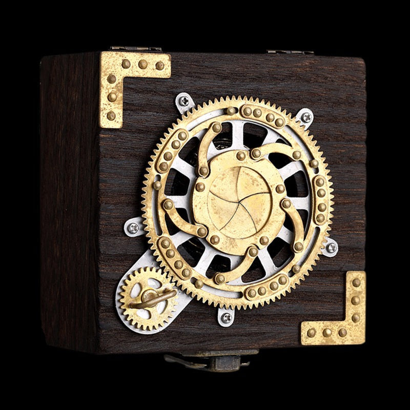 Handmade Log Organ Collection Box Jewelry Box - Rock & Spark