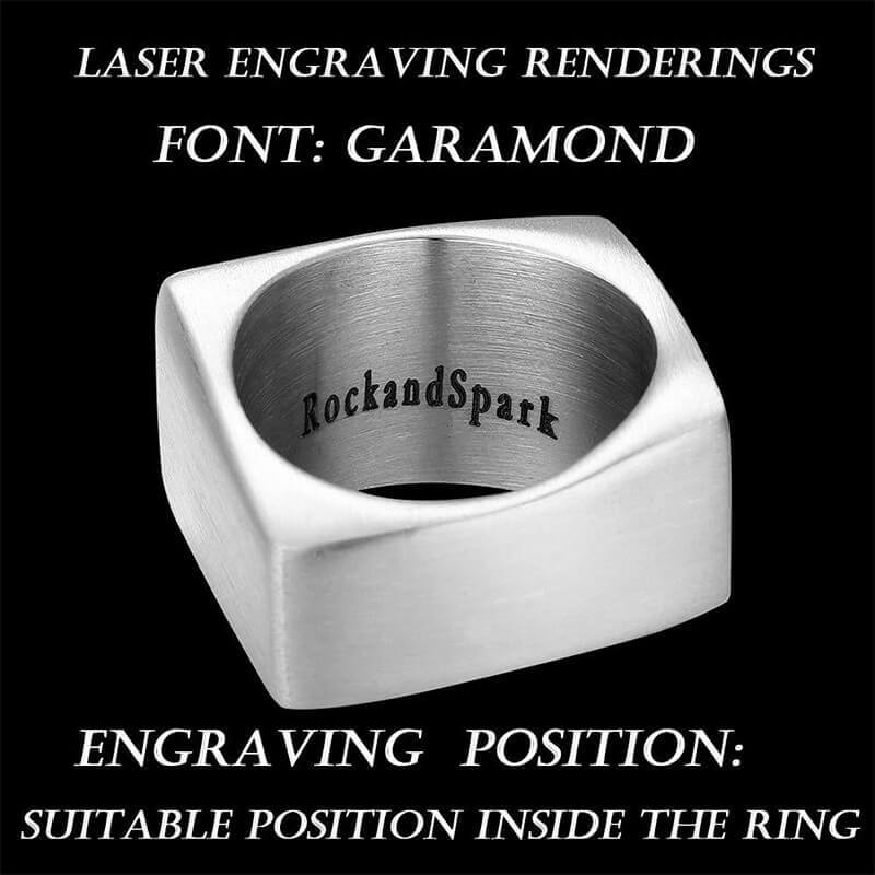 Crow Valknut Triangle Stainless Steel Viking Ring - Rock & Spark